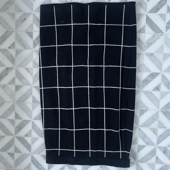 The Limited | Skirts | The Limited Window Pane Pencil Skirt | Poshmark